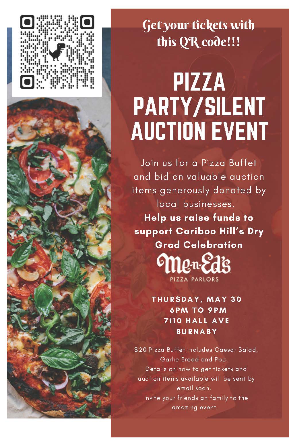 Dry Grad Fundraisers in May | École Cariboo Hill Secondary School